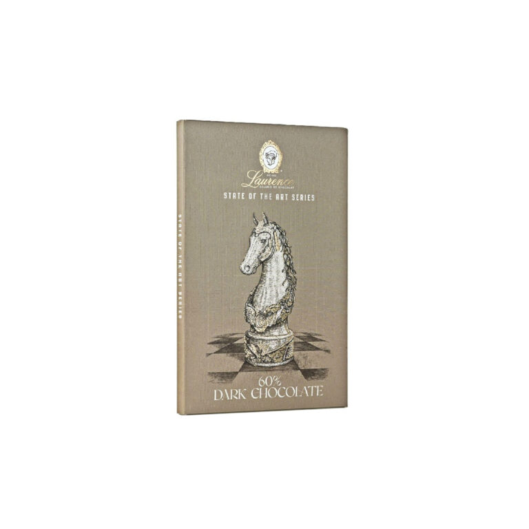 LAURENCE ART CHESS 60% DARK CHOCOLATE 80g - City Drinks - Κάβα Χαλάνδρι